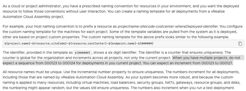 How to provide sequential VM names in VRA8/Cloud using Python vRO ...